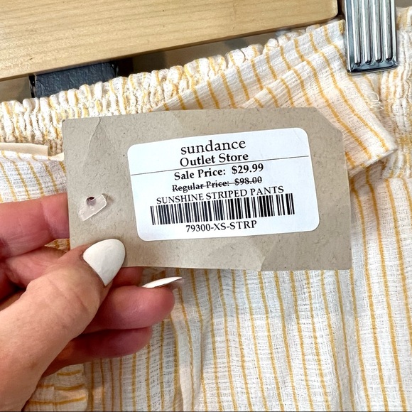 Sundance | Pants & Jumpsuits | New Sundance Catalog Sunshine Striped ...